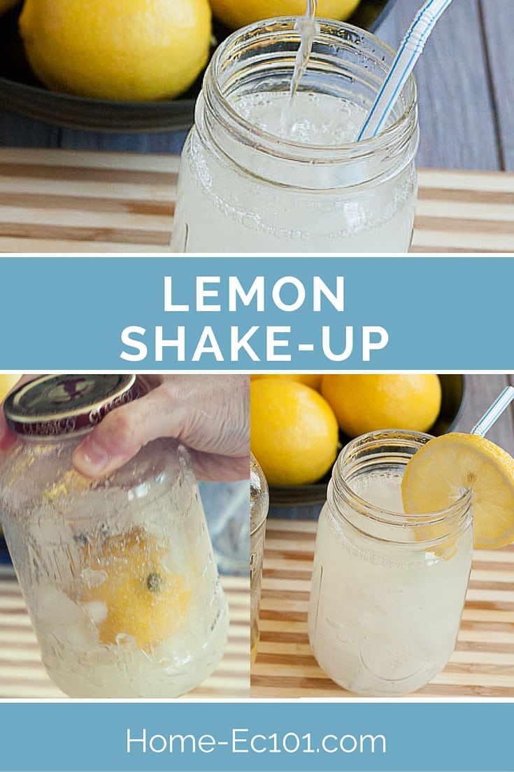Lemon Shake-Up Recipe - A Refreshing Summer Drink - Home Ec 101